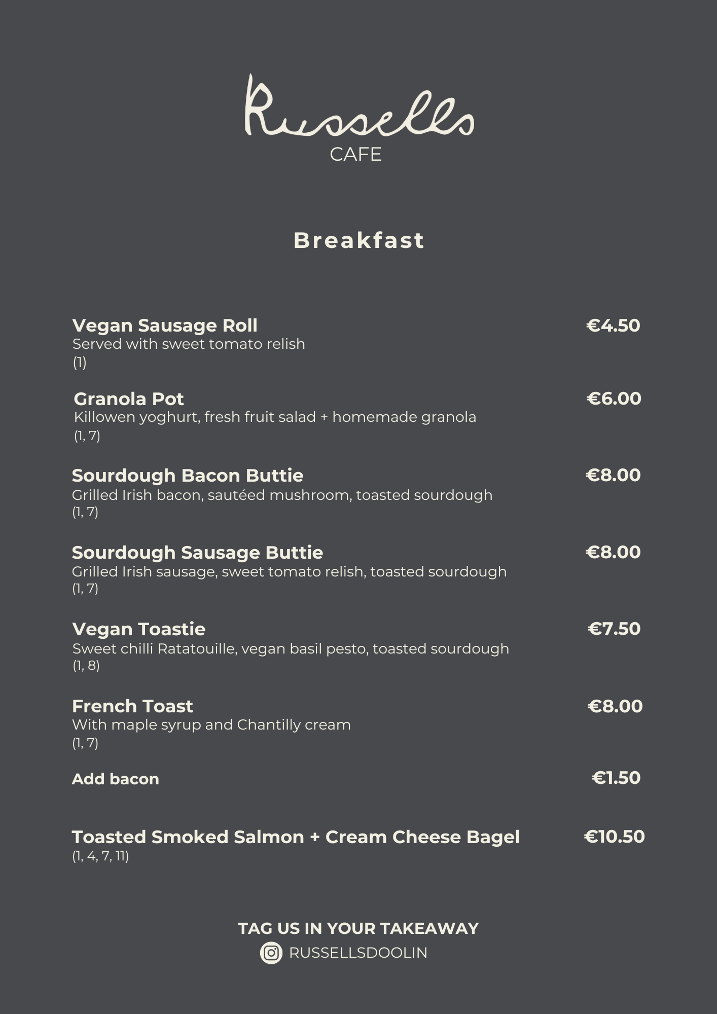Russells Coffee Shop - Food and Drink - Doolin